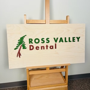 Dentist Office Sign - Custom Logo Sign for Dental Office - 3d Custom ...