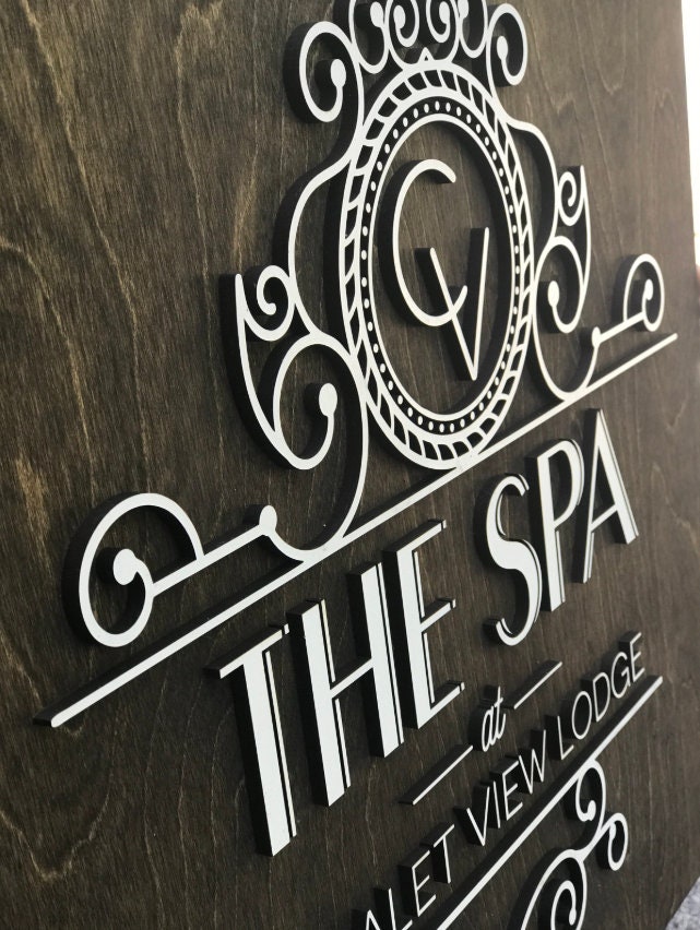 Custom Hand Painted Sign Logo Sign for Business Raised 3d - Etsy Canada