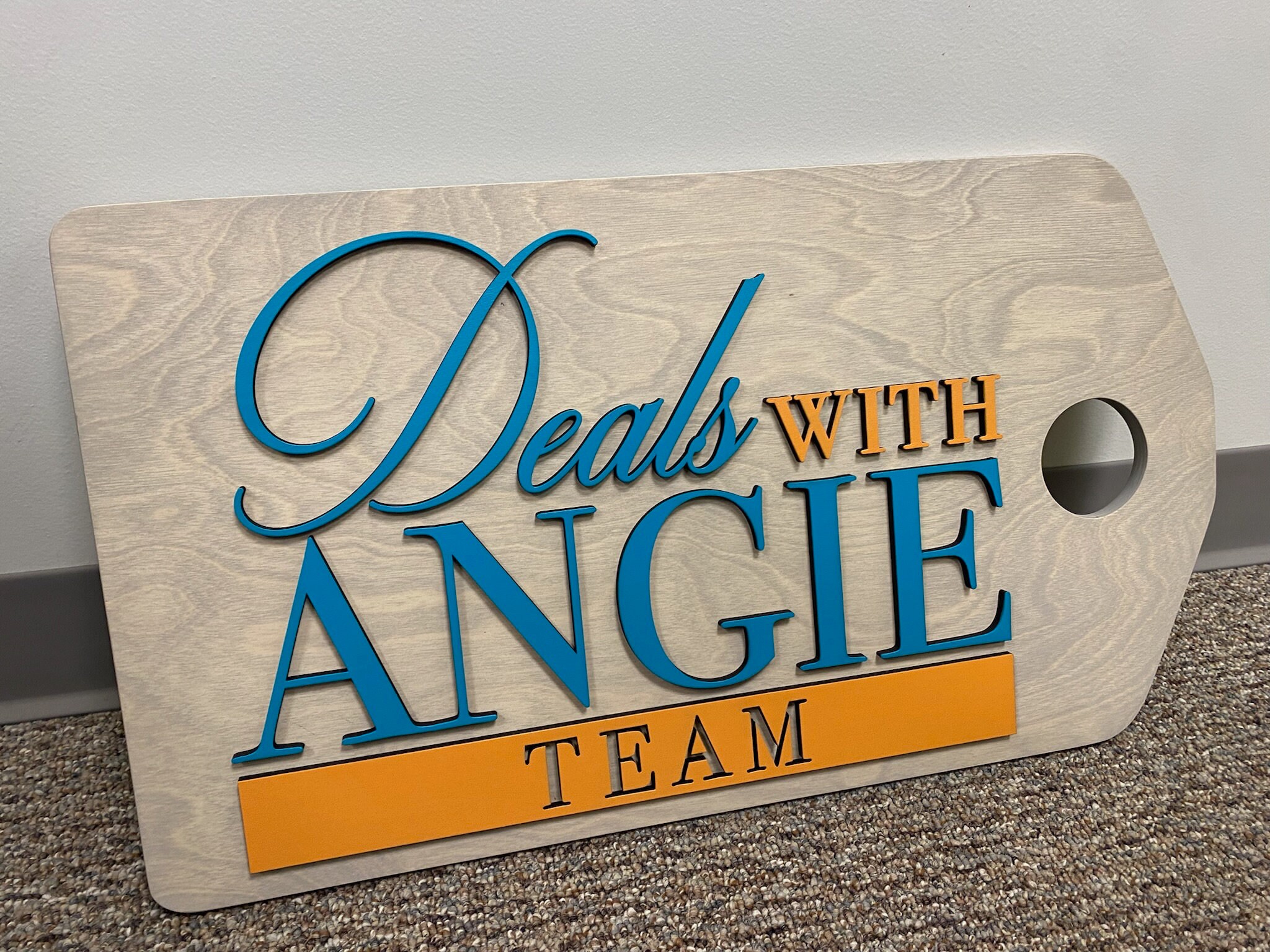 Custom Shape Sign Laser Cut Logo Sign With Raised 3D Design - Etsy