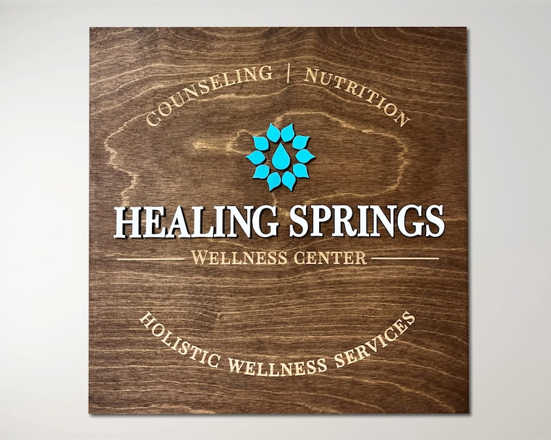 Wellness Center Sign Custom Sign for Medical Office Custom - Etsy