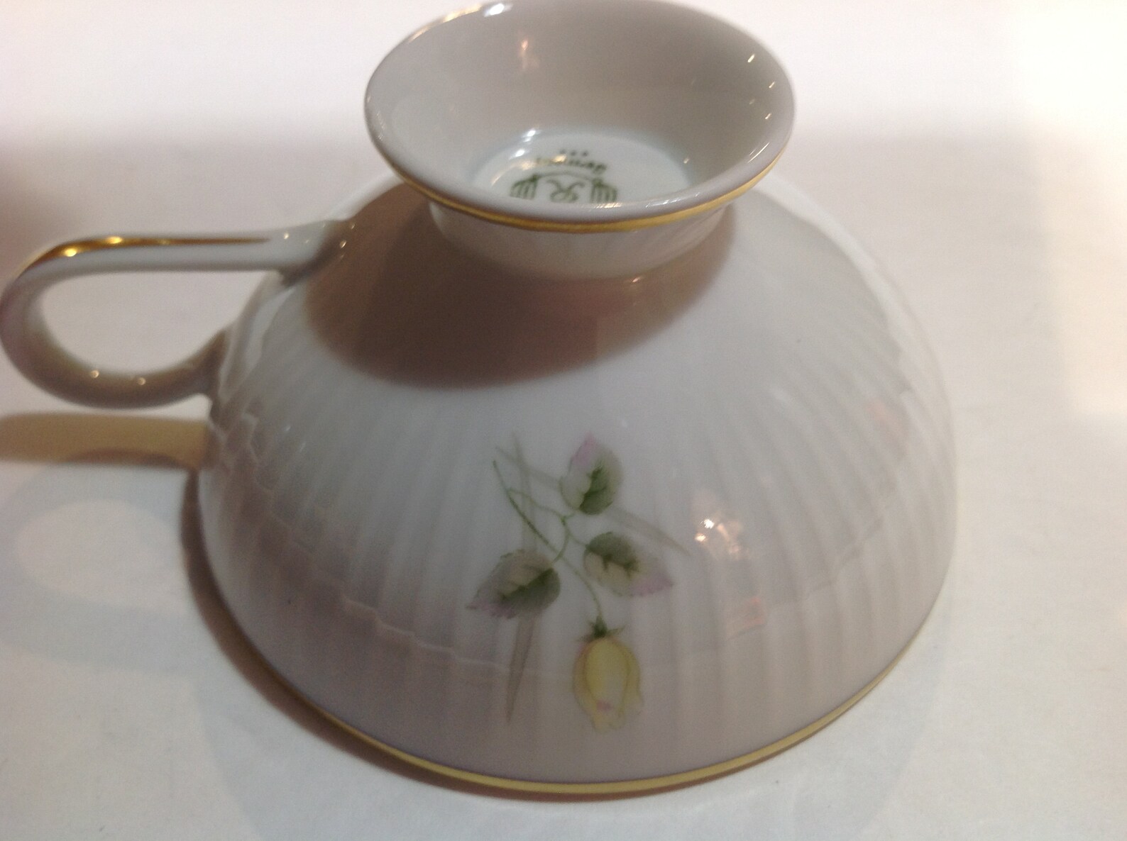 Thomas Tea Cup and Saucer Yellow and Pink Rosebud Pattern - Etsy