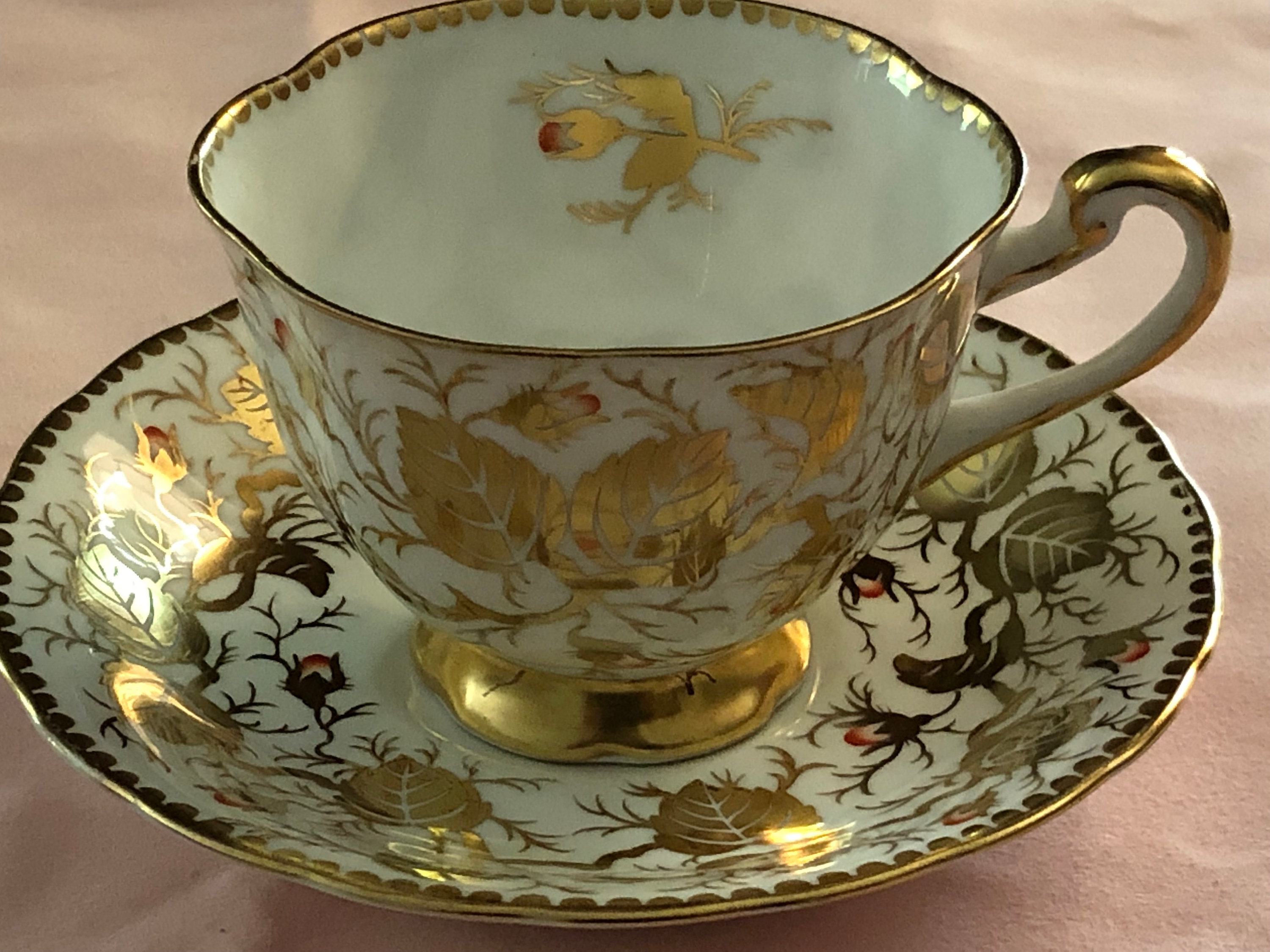 New Chelsea Bone China Tea Cup and Saucer England for - Etsy