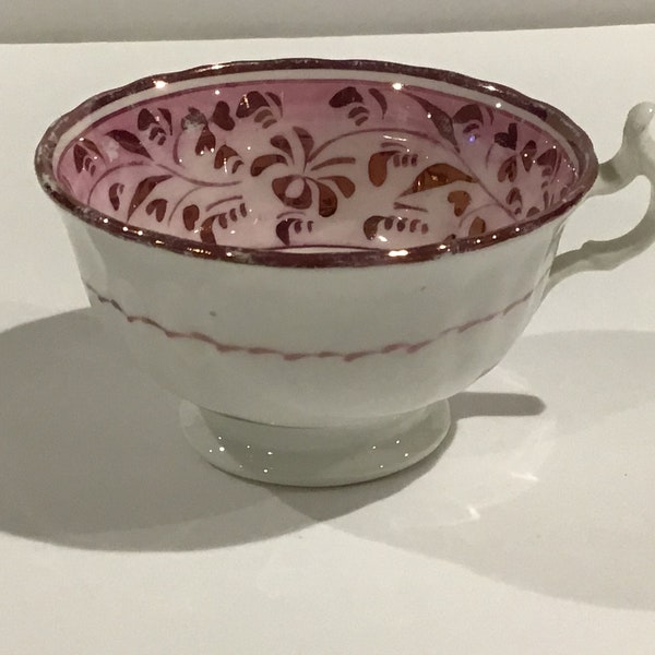 Antique Pink Lusterware - Etsy