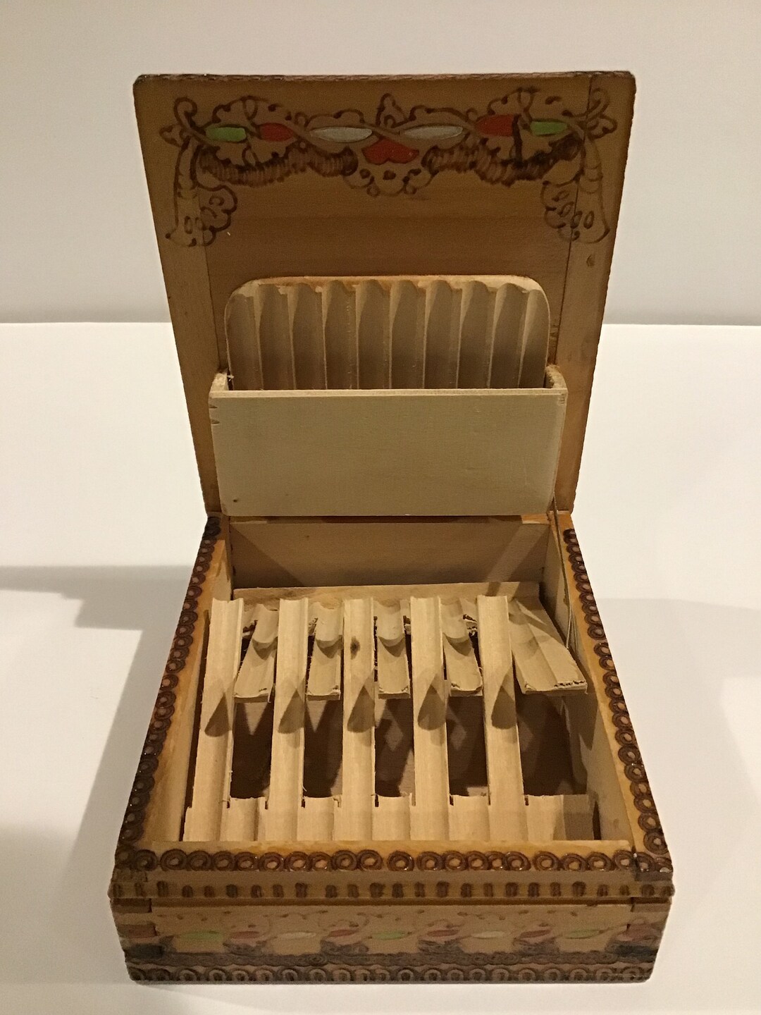 Hand Made Wood Cigarette Box - Etsy