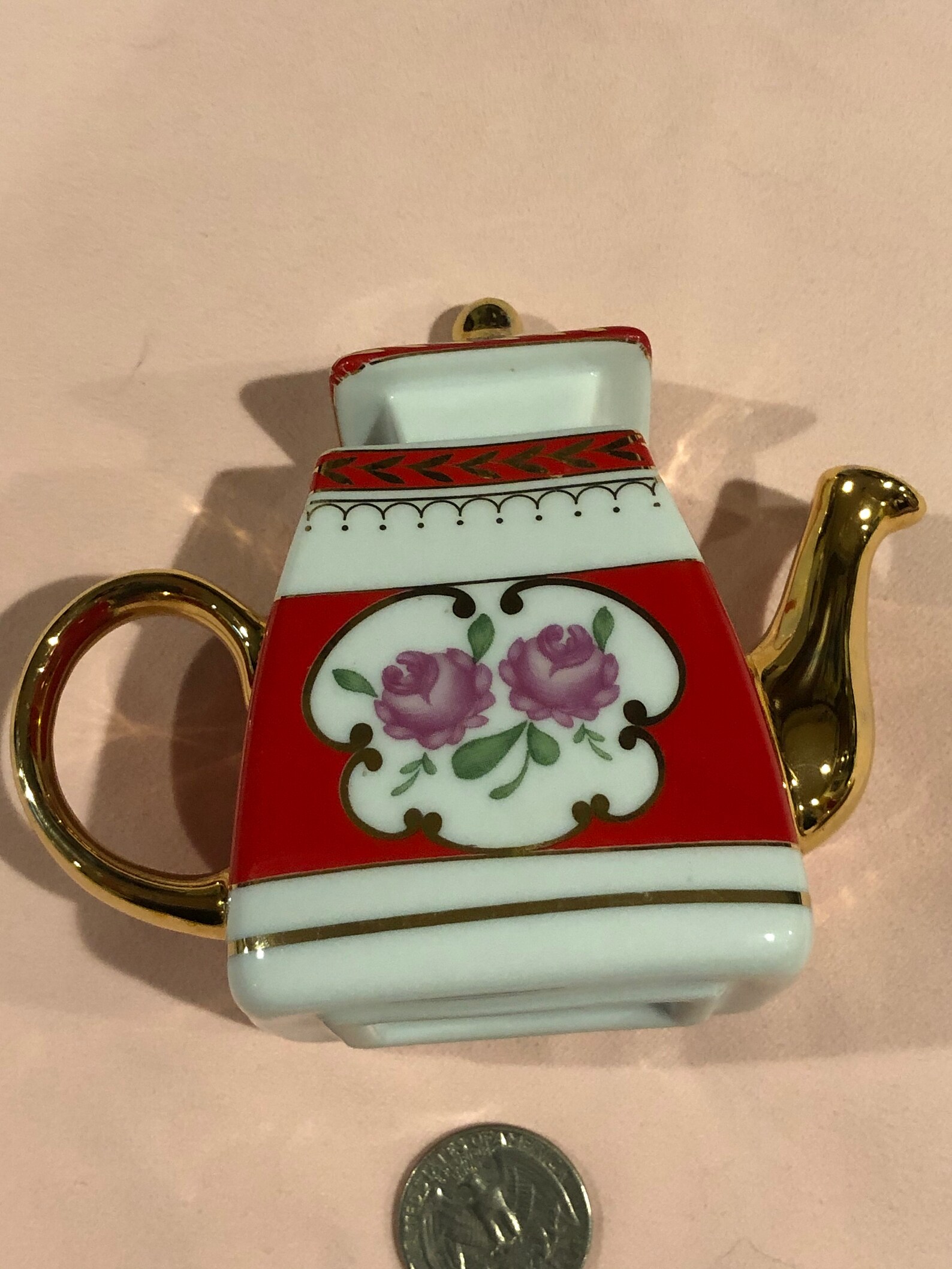 Imperial Porcelain Toy Tea Set Tea Cup Saucer Tea Pot With - Etsy