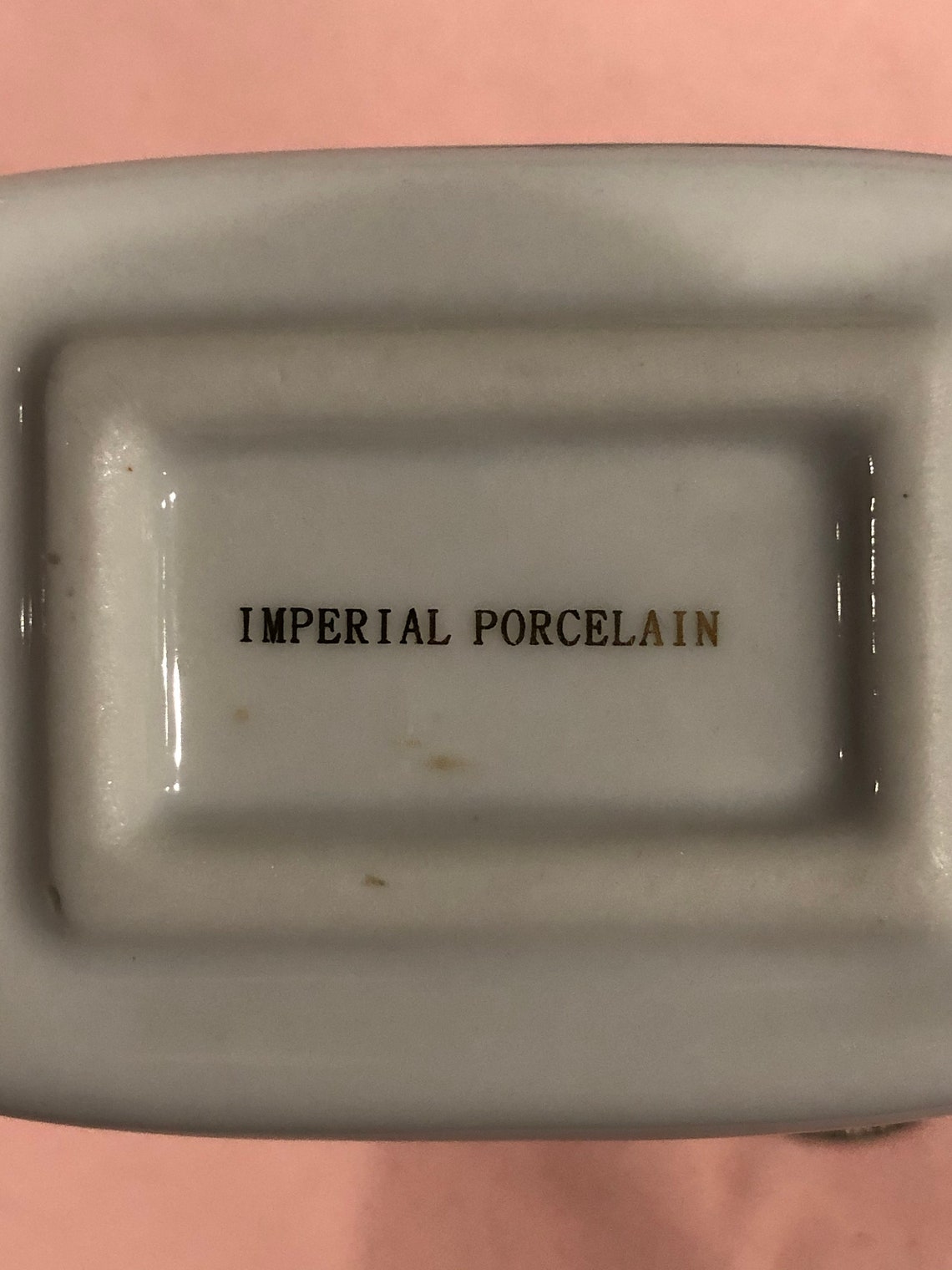 Imperial Porcelain Toy Tea Set Tea Cup Saucer Tea Pot With - Etsy