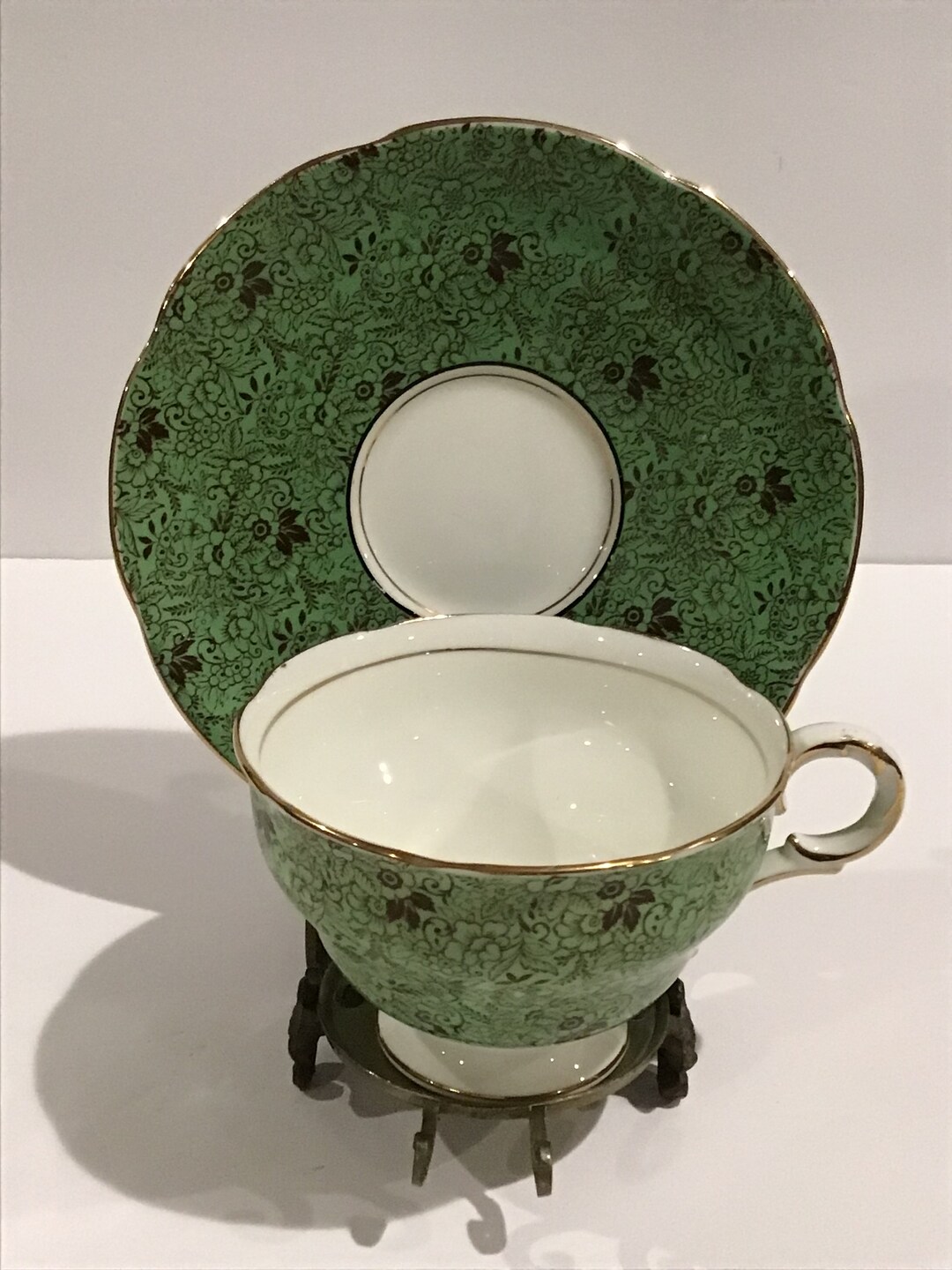 Melba China Co Tea Cup and Saucer Made in England - Etsy