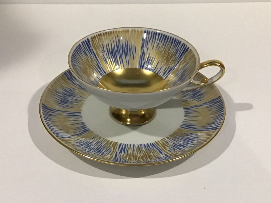 Alboth Kaiser, Tea Cup and Saucer, Made in Bavaria - Etsy