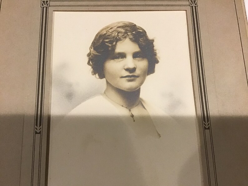 Vintage Sepia Photos Young Ladies - Etsy