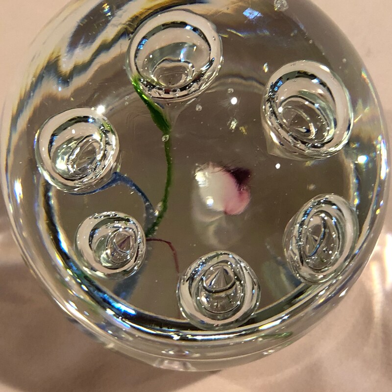 Clear Glass Paperweight - Etsy