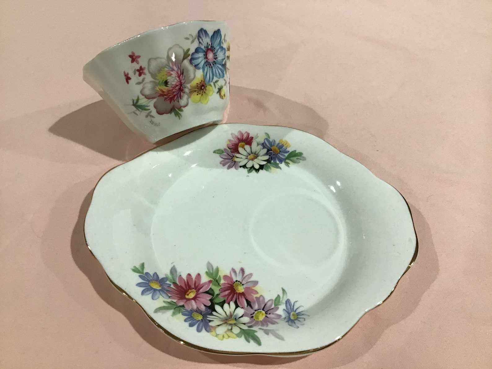 Mismatched Royal Grafton Royal Stuart Cup With Under Plate - Etsy