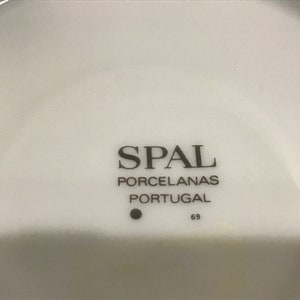 SPAL, Porcelain Tea Cup and Saucer, Porcelanas, Portugal - Etsy