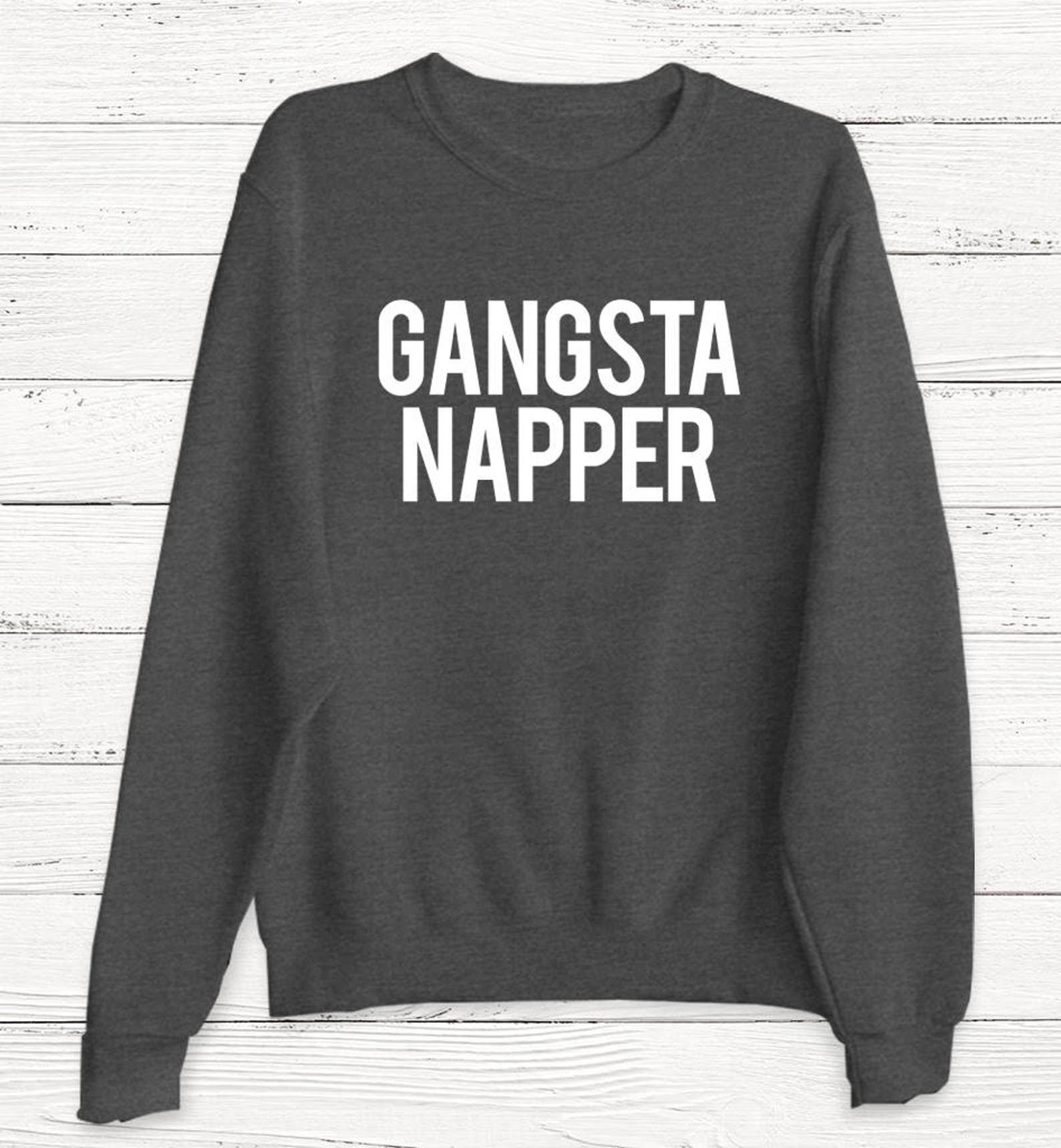 Gangsta Napper Rap Winter Sweater Sweatshirt Snuggle - Etsy