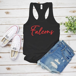 Custom Puff Tank, Custom Sports Puff Tank, Custom Cursive Tank Top ...