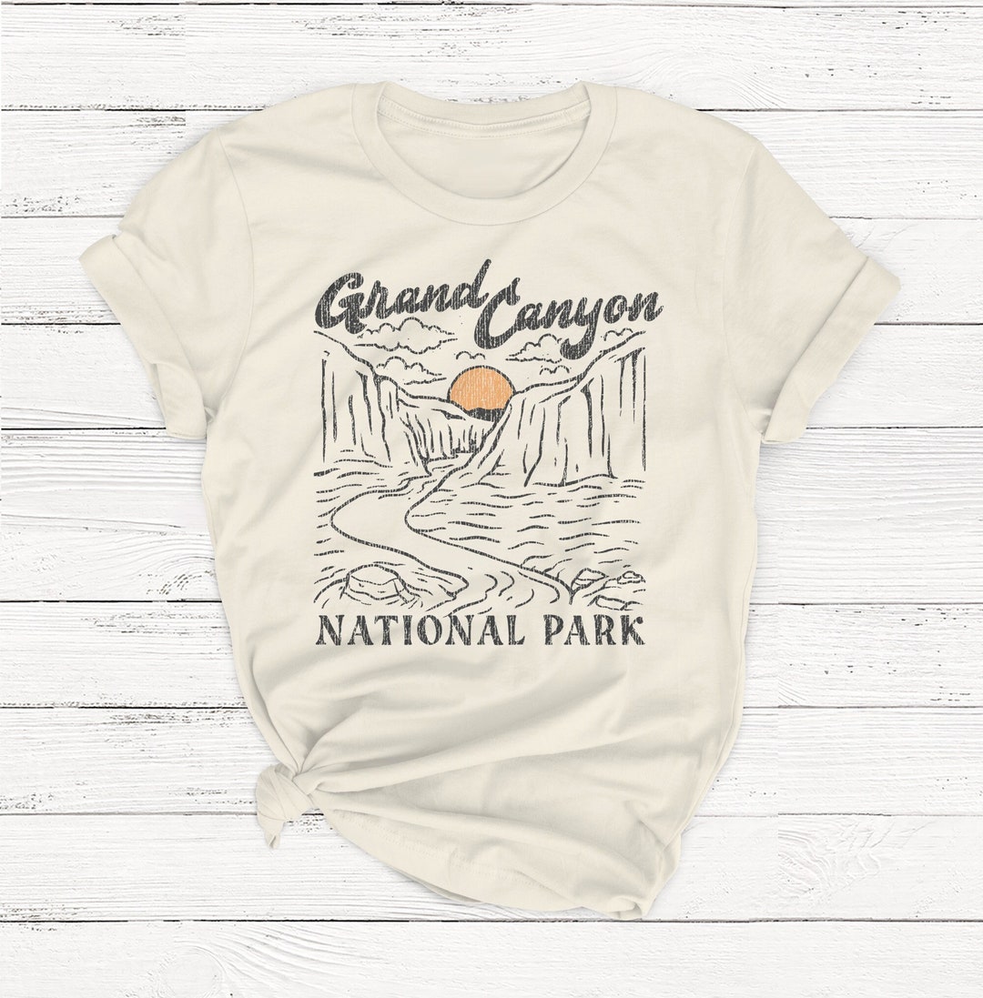 Grand Canyon T-shirt, Camping Shirt, National Park Shirt, Nature Shirt ...