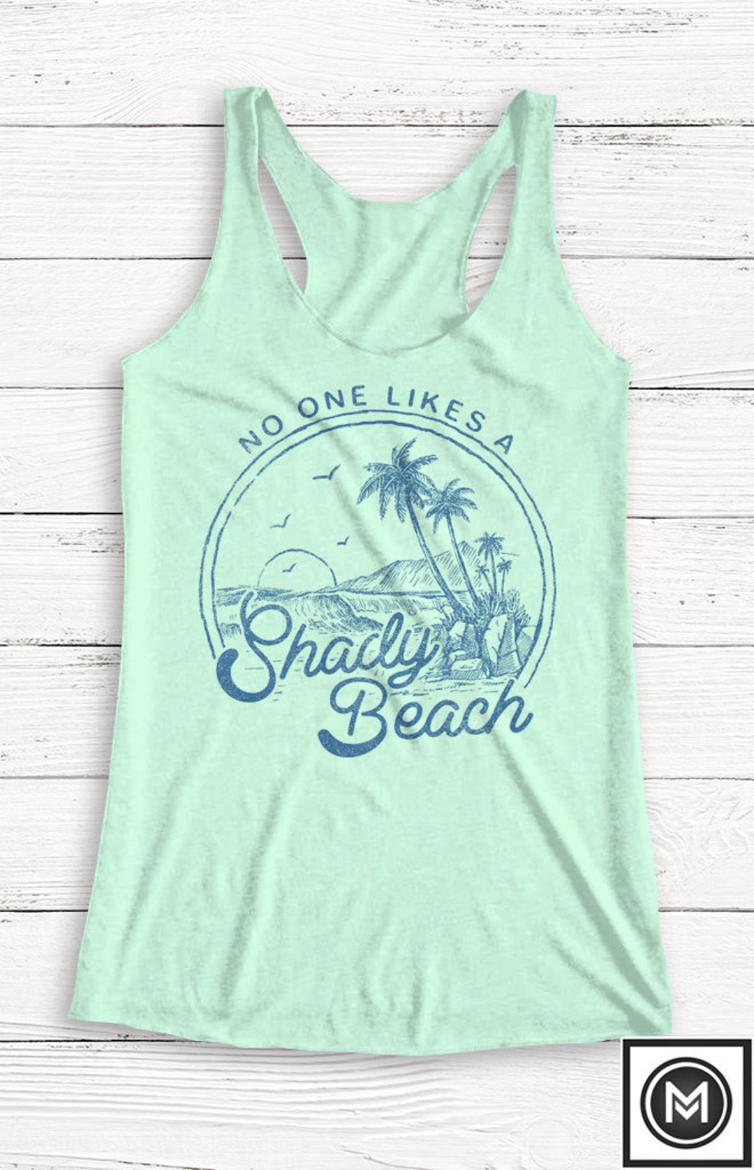 Shady Beach Tank Beach Tank Top Beach Tank Women S Tank Top