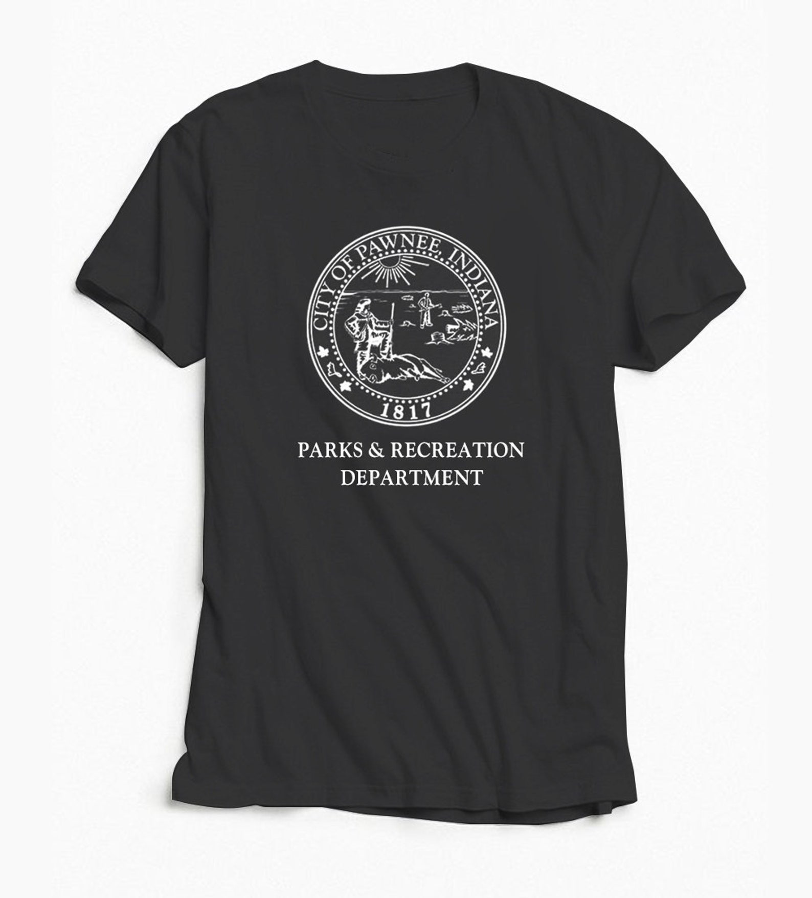 Parks & Rec Shirt Pawnee Symbol Parks and Rec Tee Shirt | Etsy