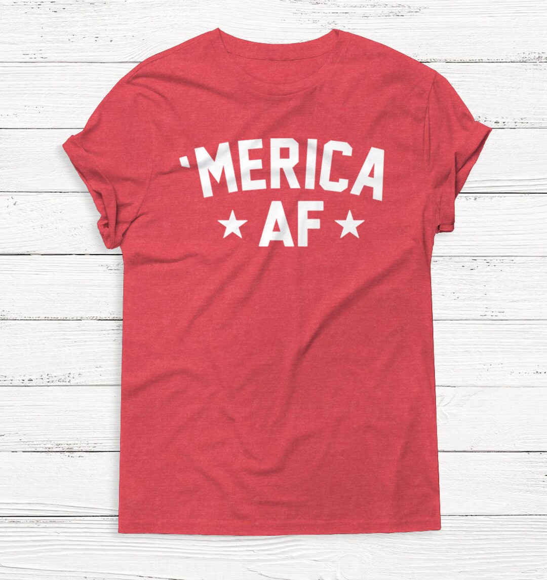 Merica AF Shirt - 4th of July Shirt - USA Shirt - America ...