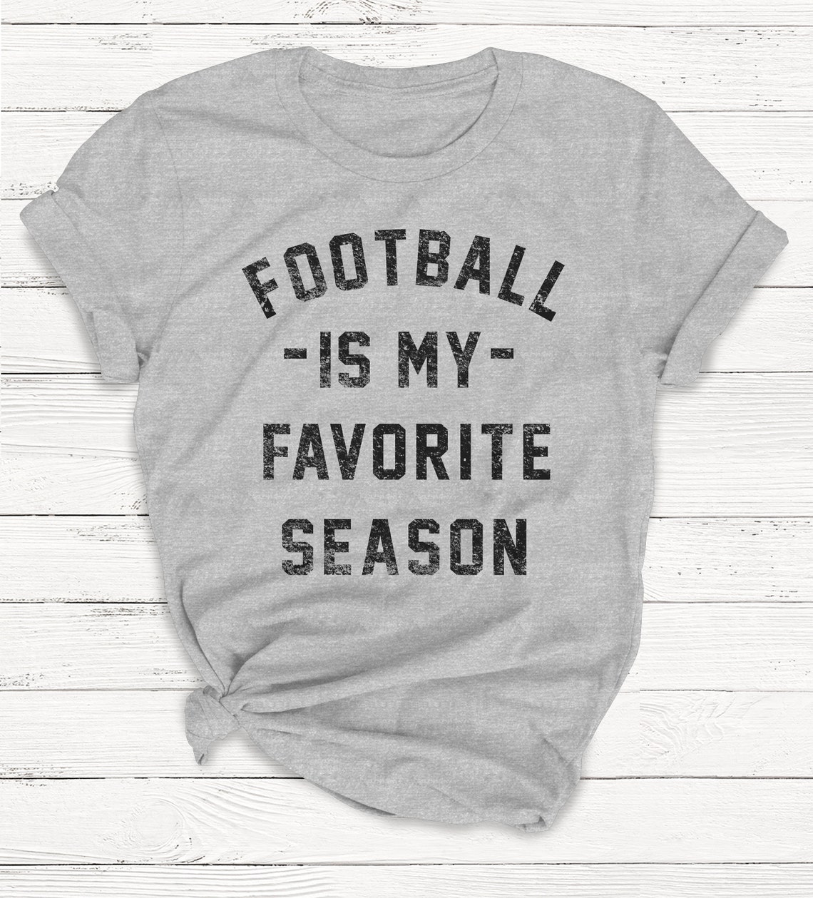 Football is My Favorite Season T-shirt Football T-shirt - Etsy