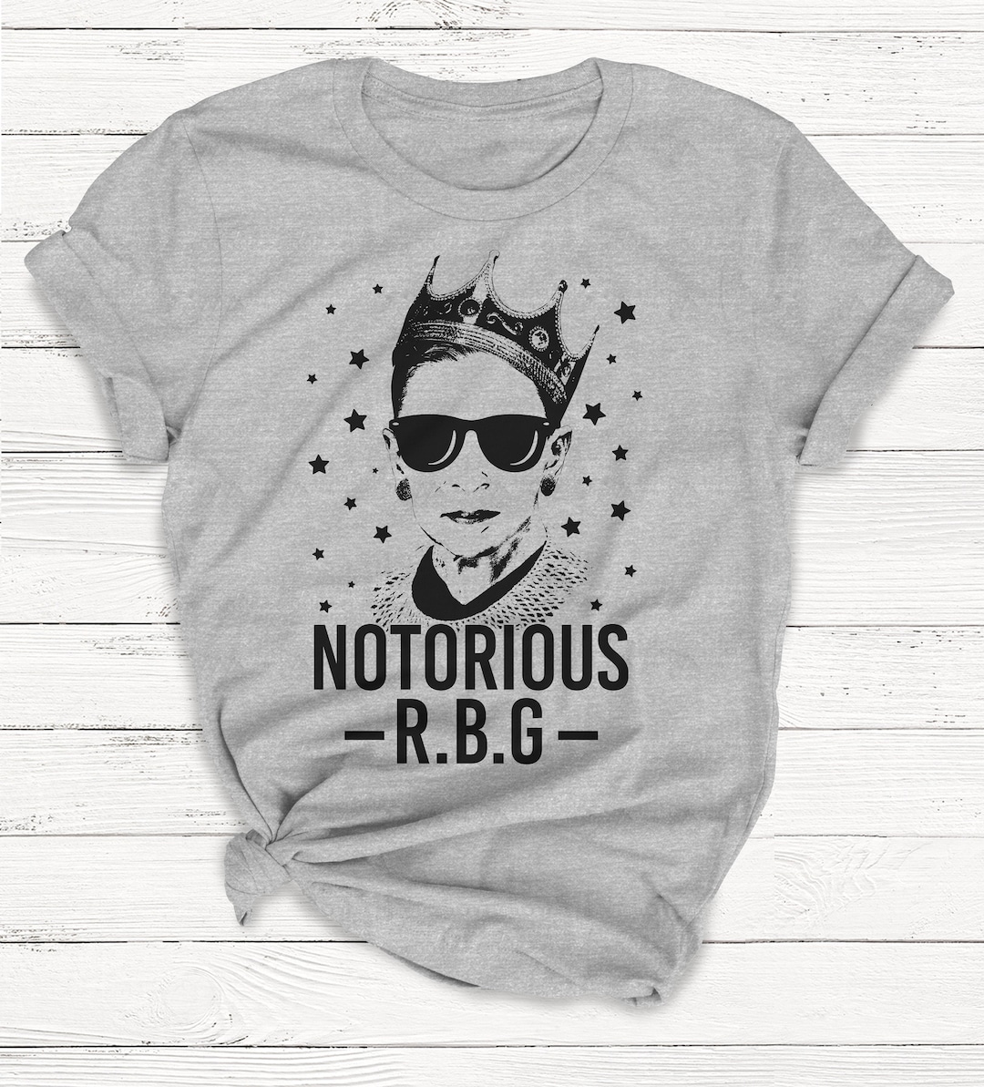 Notorious RBG Graphic Tee - Feminist Icon, Girl Power - Etsy