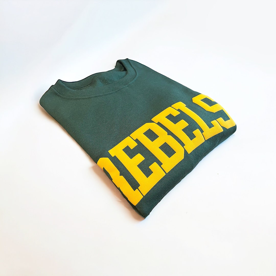 Custom Collegiate Puff Print Sports Sweatshirt, Puff Print Team Name ...