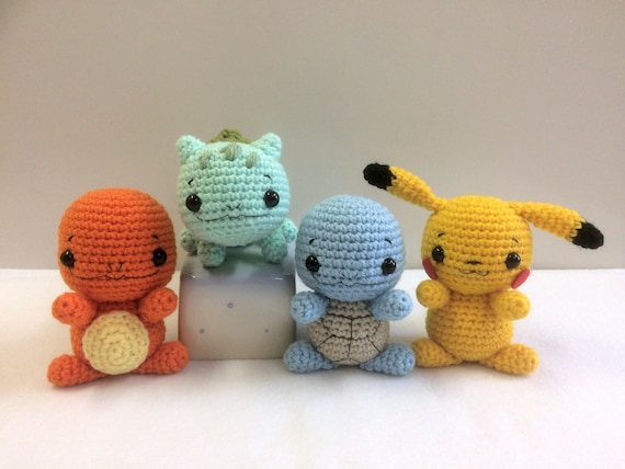 Amigurumi Pokemon Etsy