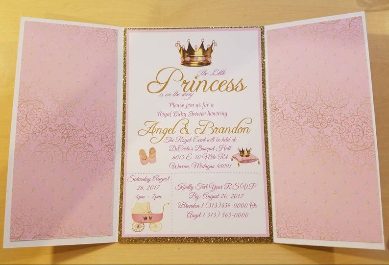 Royal Princess Invitations | Etsy