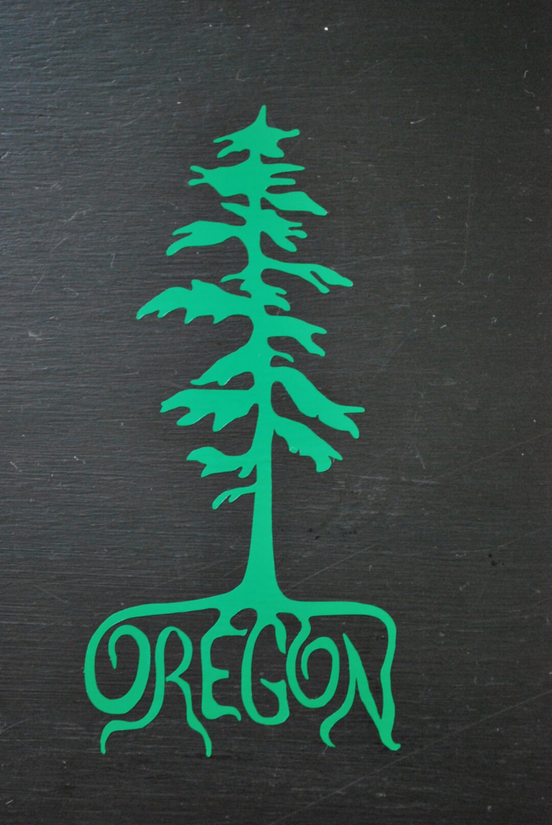 Oregon Roots Vinyl Decal - Etsy