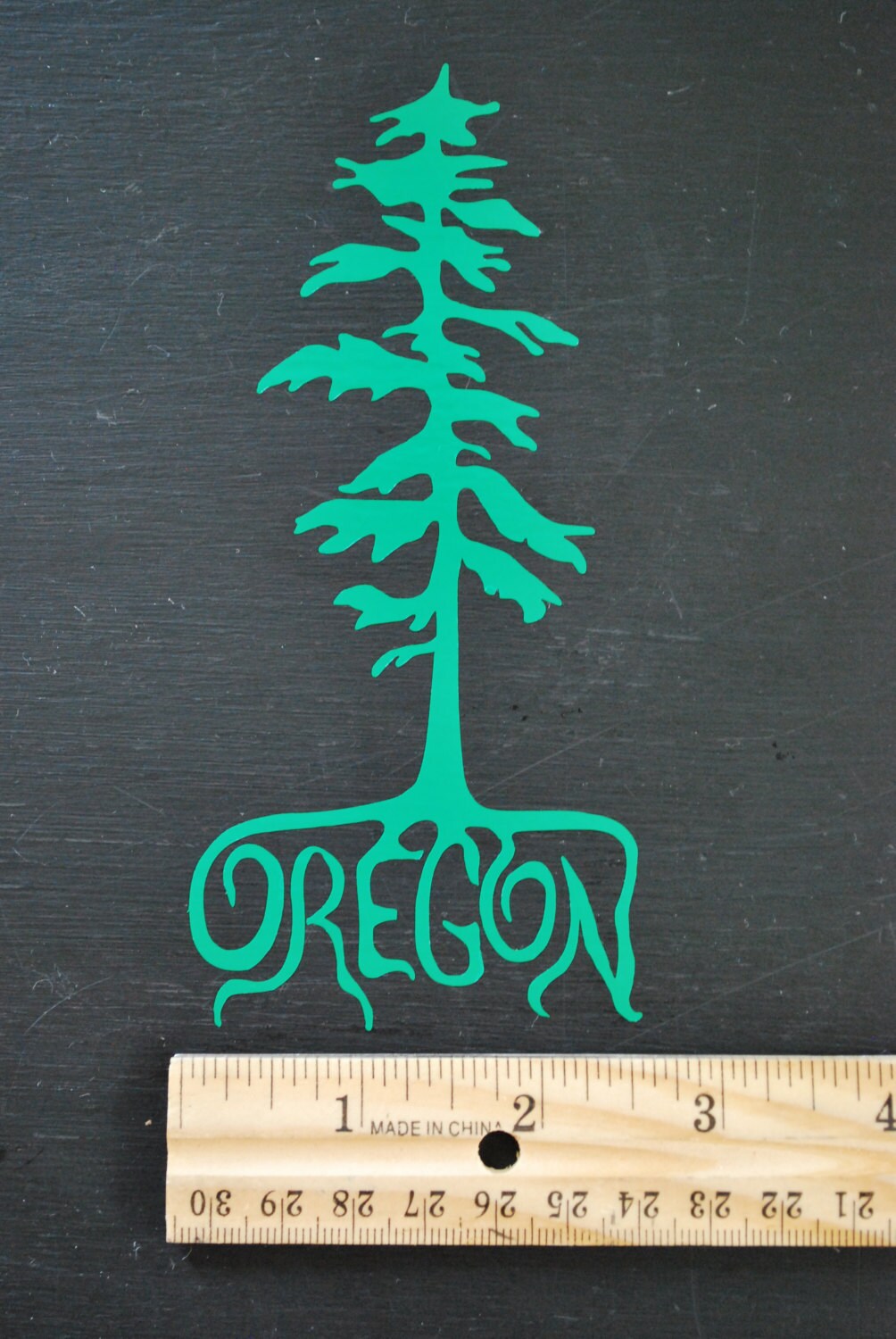 Oregon Roots Vinyl Decal - Etsy