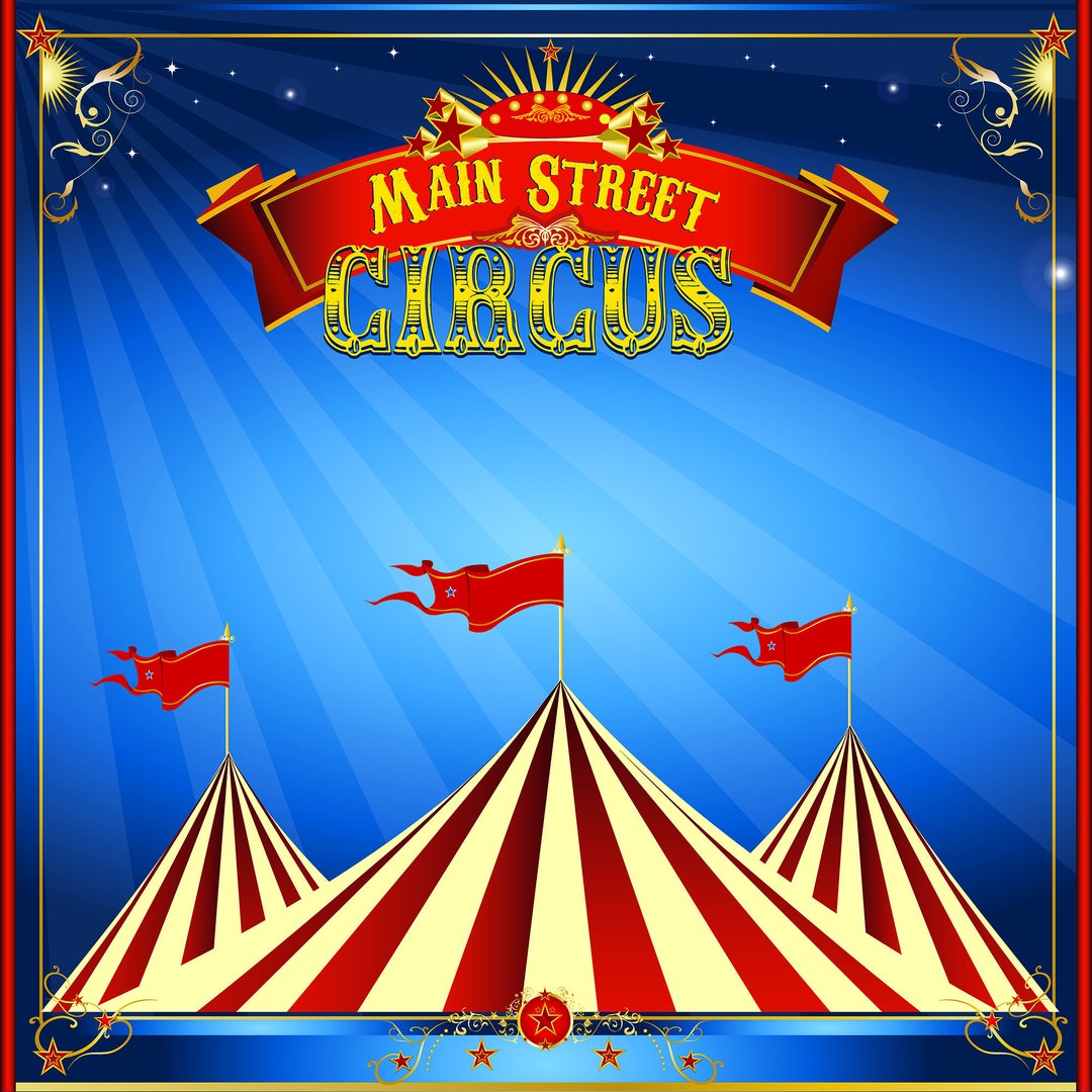 Circus Big Top Backdrop - Etsy