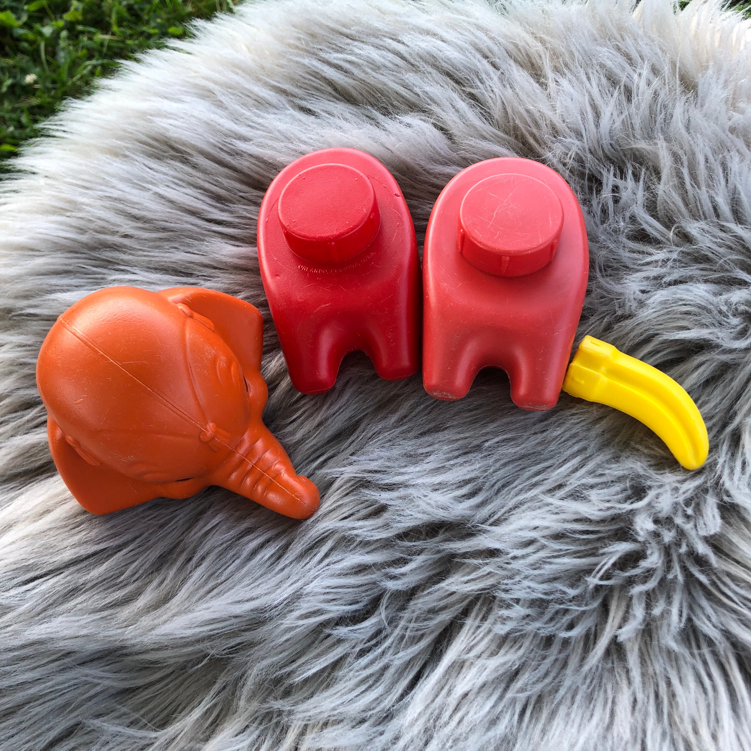 Tupperware Zoo It Yourself Elephant Pieces - Etsy
