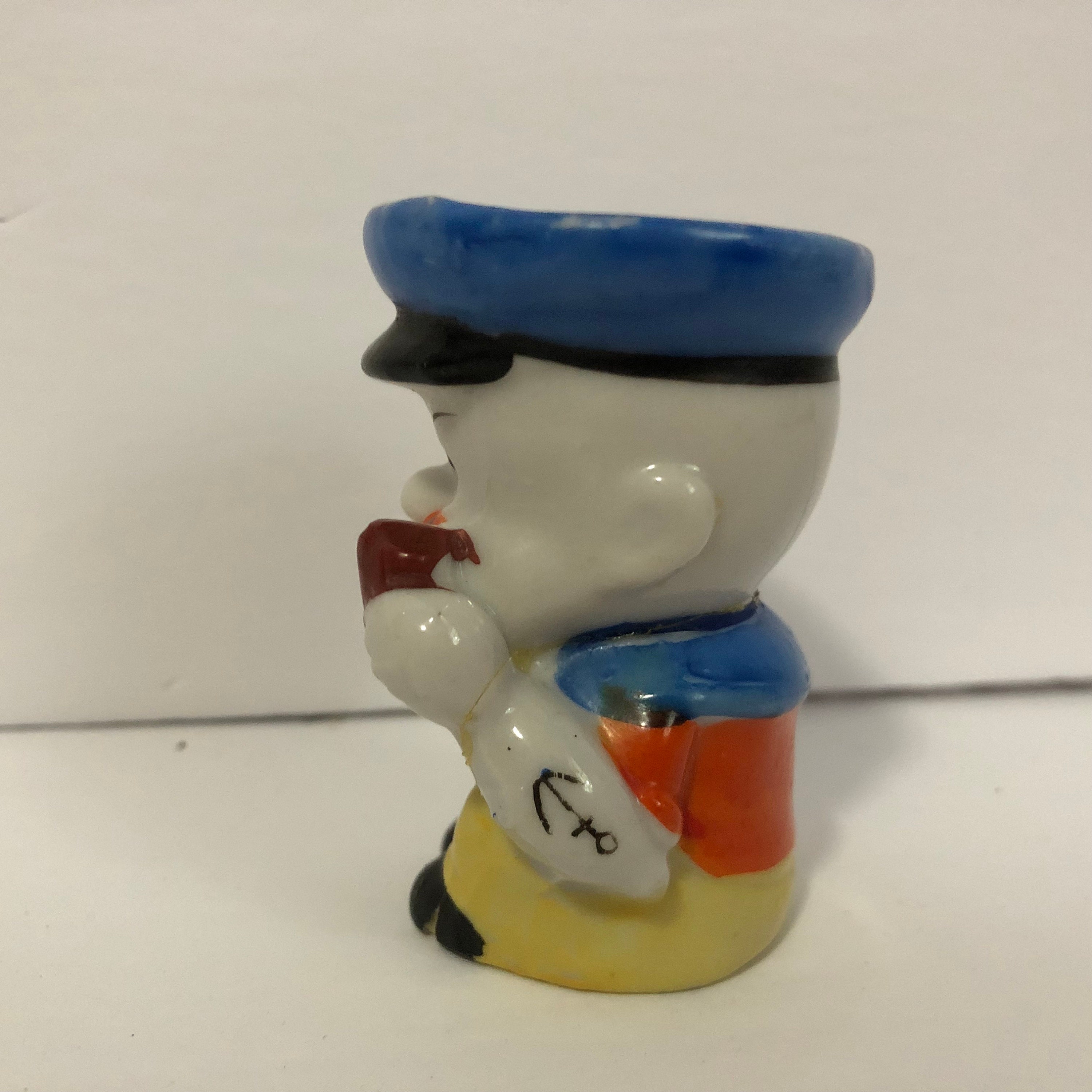 Popeye Figural Egg Cup Porcelain Japan - Etsy