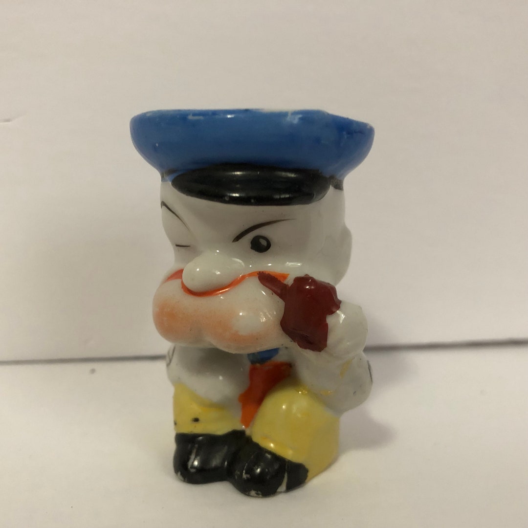 Popeye Figural Egg Cup Porcelain Japan - Etsy