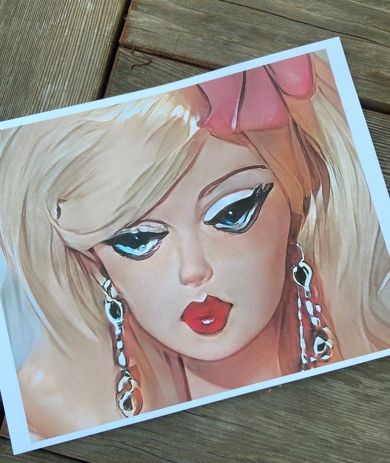 Retro Barbie Portrait Art Print Bundle 8x10 Silkstone Set of - Etsy