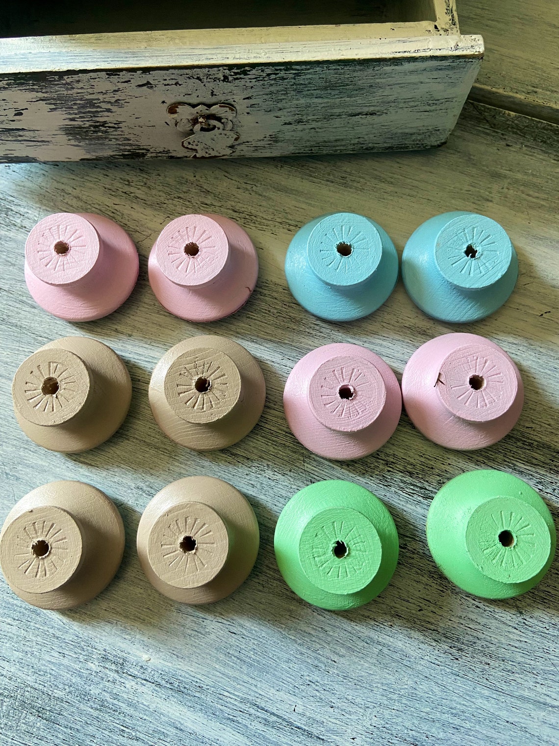 Shabby French Country Farmhouse Vintage Floral Labels Cabinet - Etsy