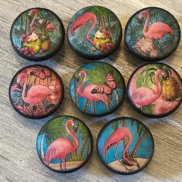 Flamingo Knobs - Etsy