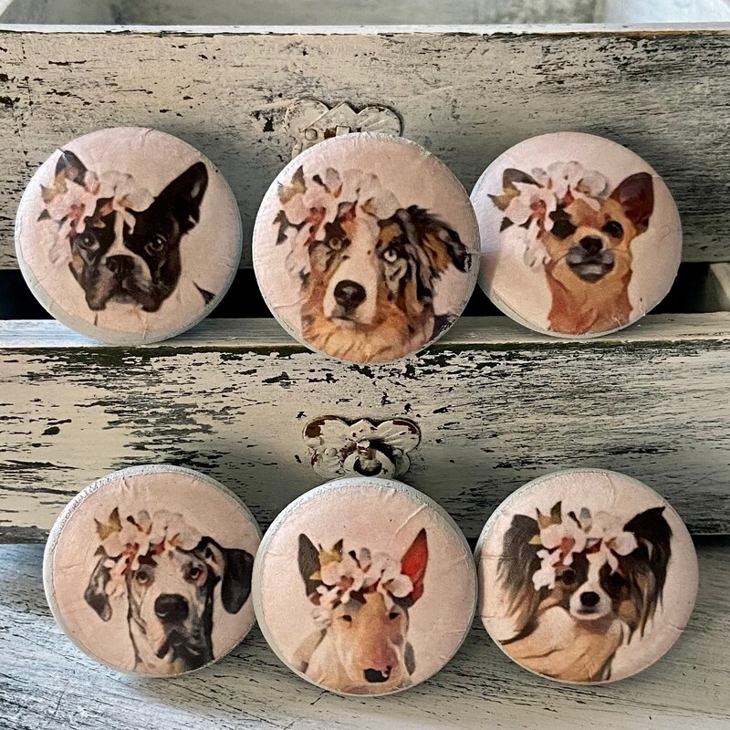Dog Drawer Pulls - Etsy
