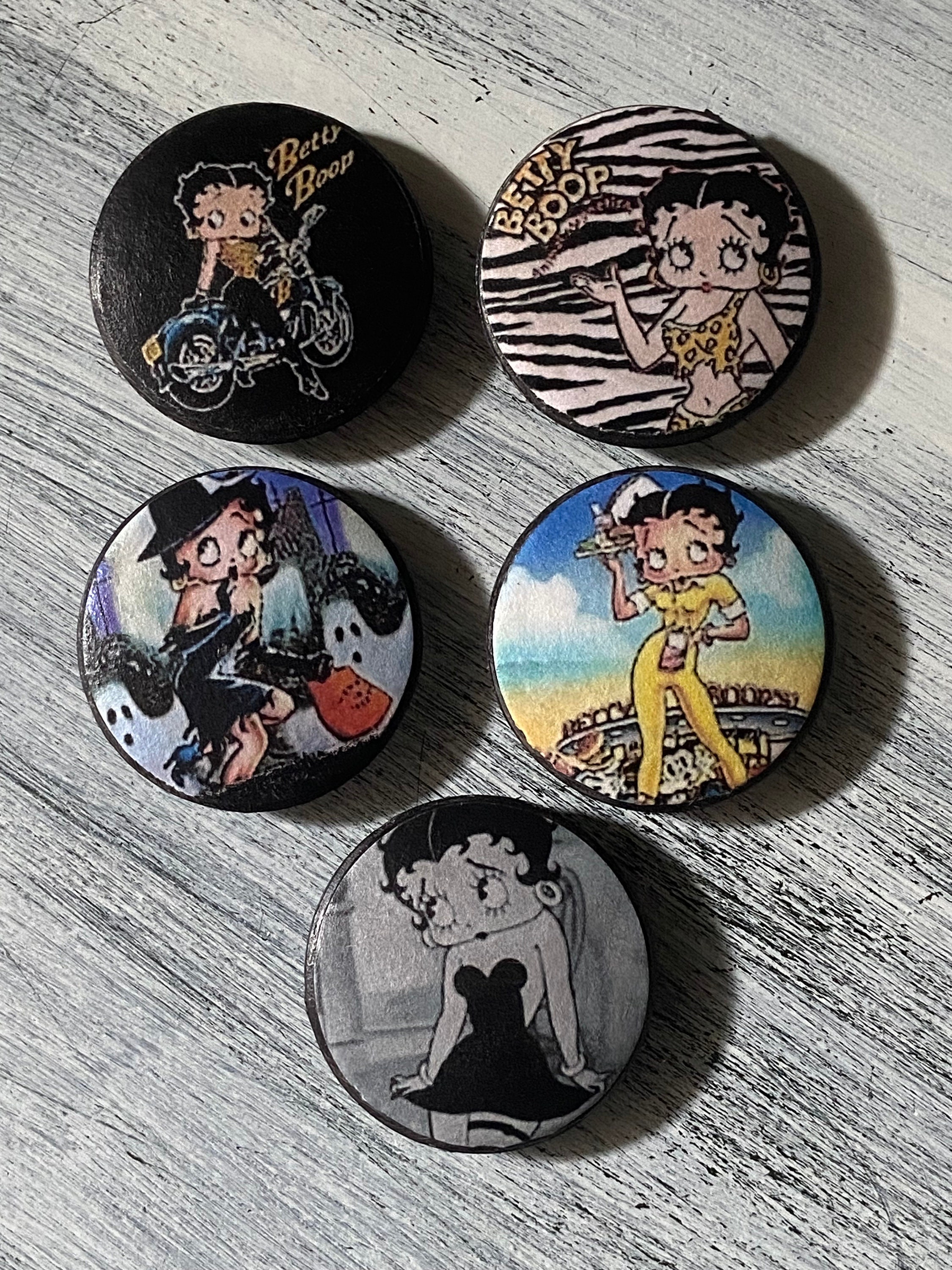 Betty Boop Pins From 1940s