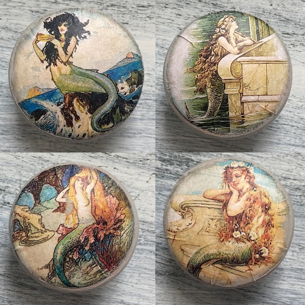 Mermaid Cabinet Handle - Etsy