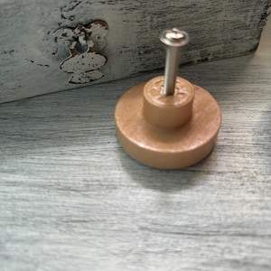 Set of 6 Handmade Wood Cabinet Knobs – Coastal Beach Drawer Pulls ...