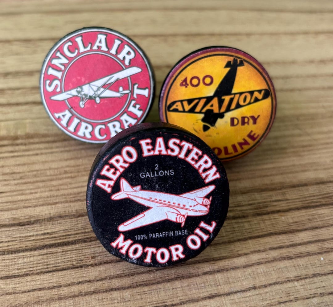 Aviation Vintage Theme Cabinet Knobs Handmade Wood Furniture Drawer ...