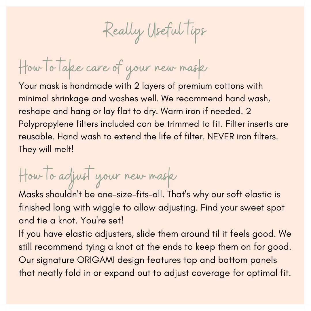 Origami Mask Japanese Dobby Dots in Almost Black - Etsy Canada