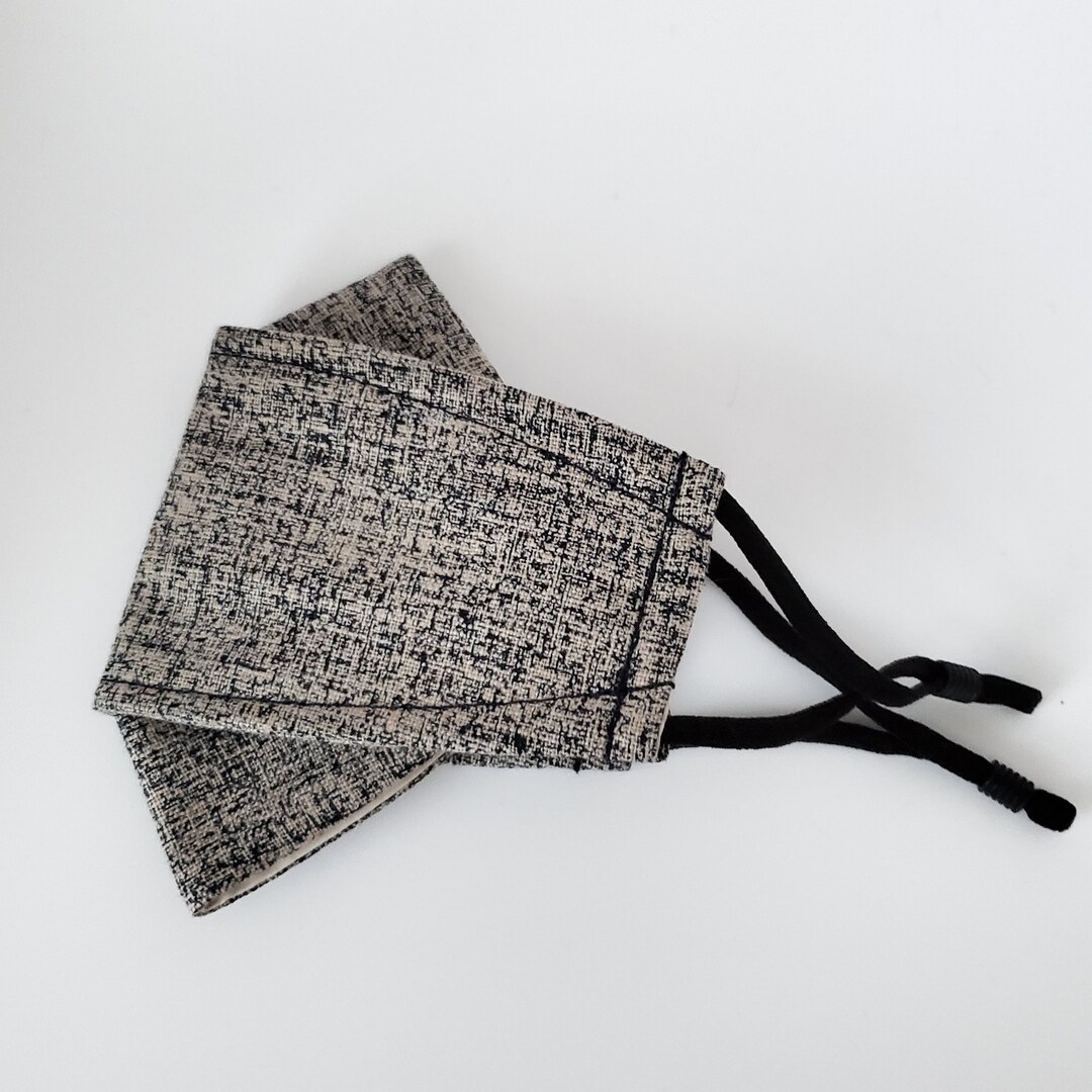 3D Origami Face Mask | Rustic Weave | Japanese Textiles | Quality ...