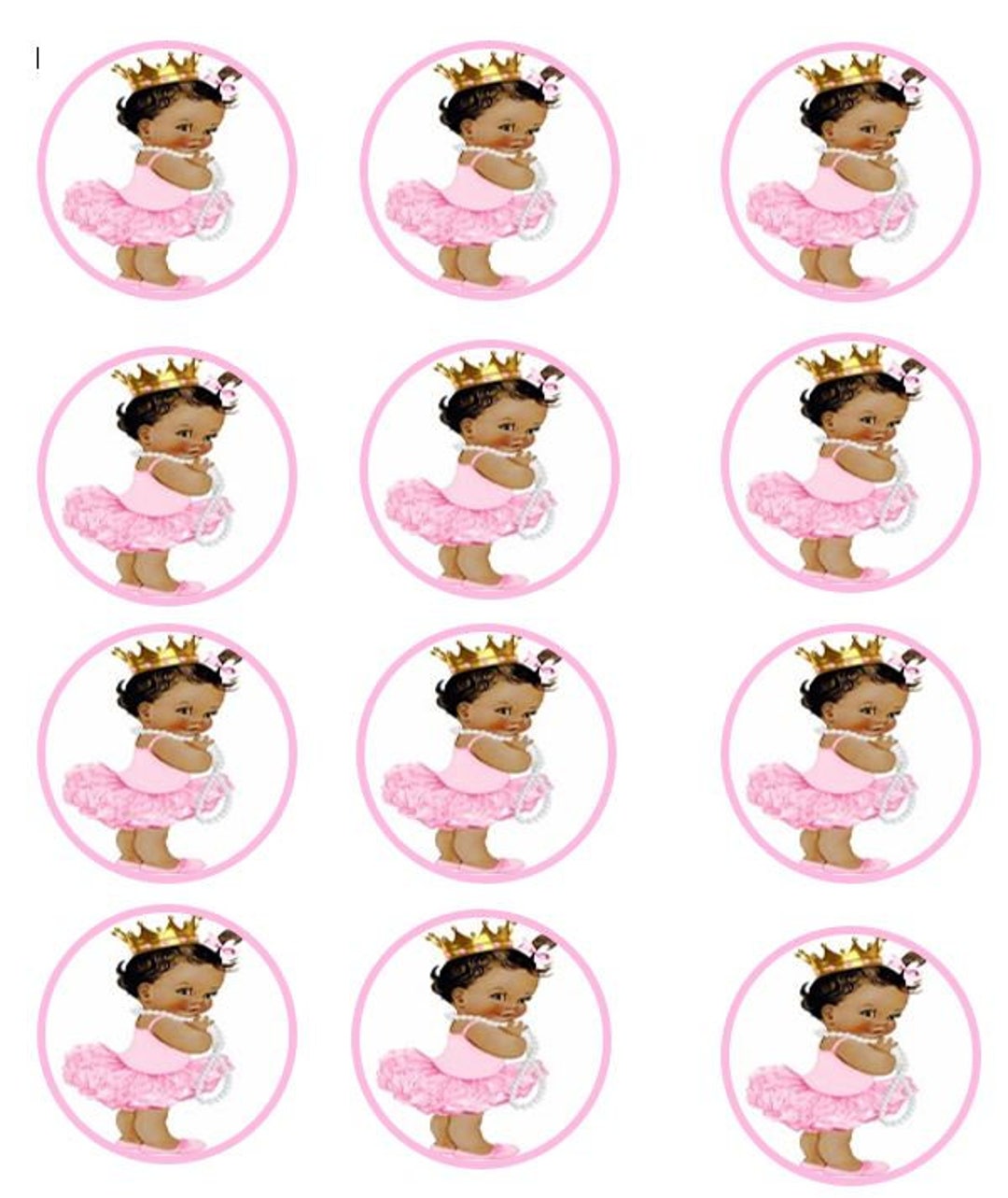 Baby Princess Edible Sheet - Etsy