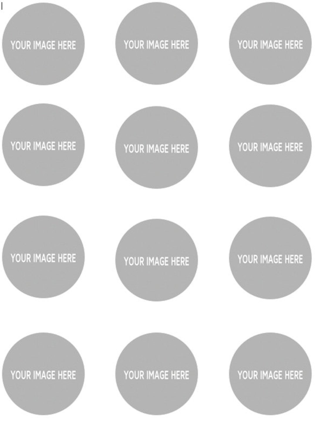 2 Inch Custom Edible Sheet - Etsy