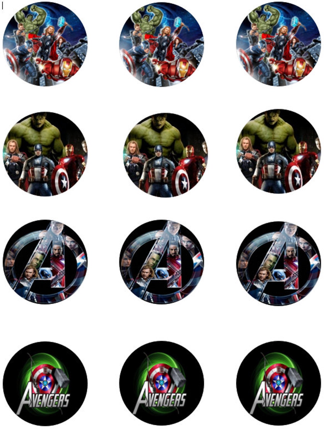Superhero Edible Images - Etsy