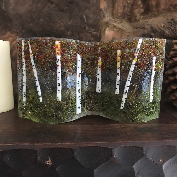 Stained Glass Aspen - Etsy