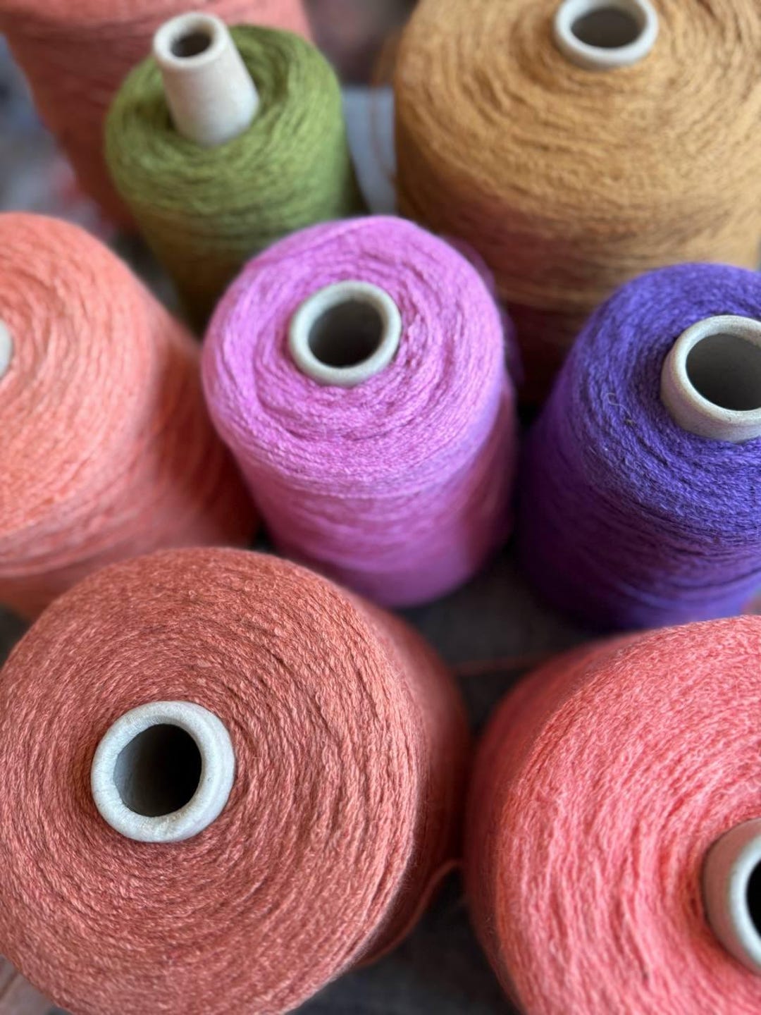 Jute Cotton Yarn, Summer Jute Yarn on Cone, Summer Knitting Yarn, Hand ...