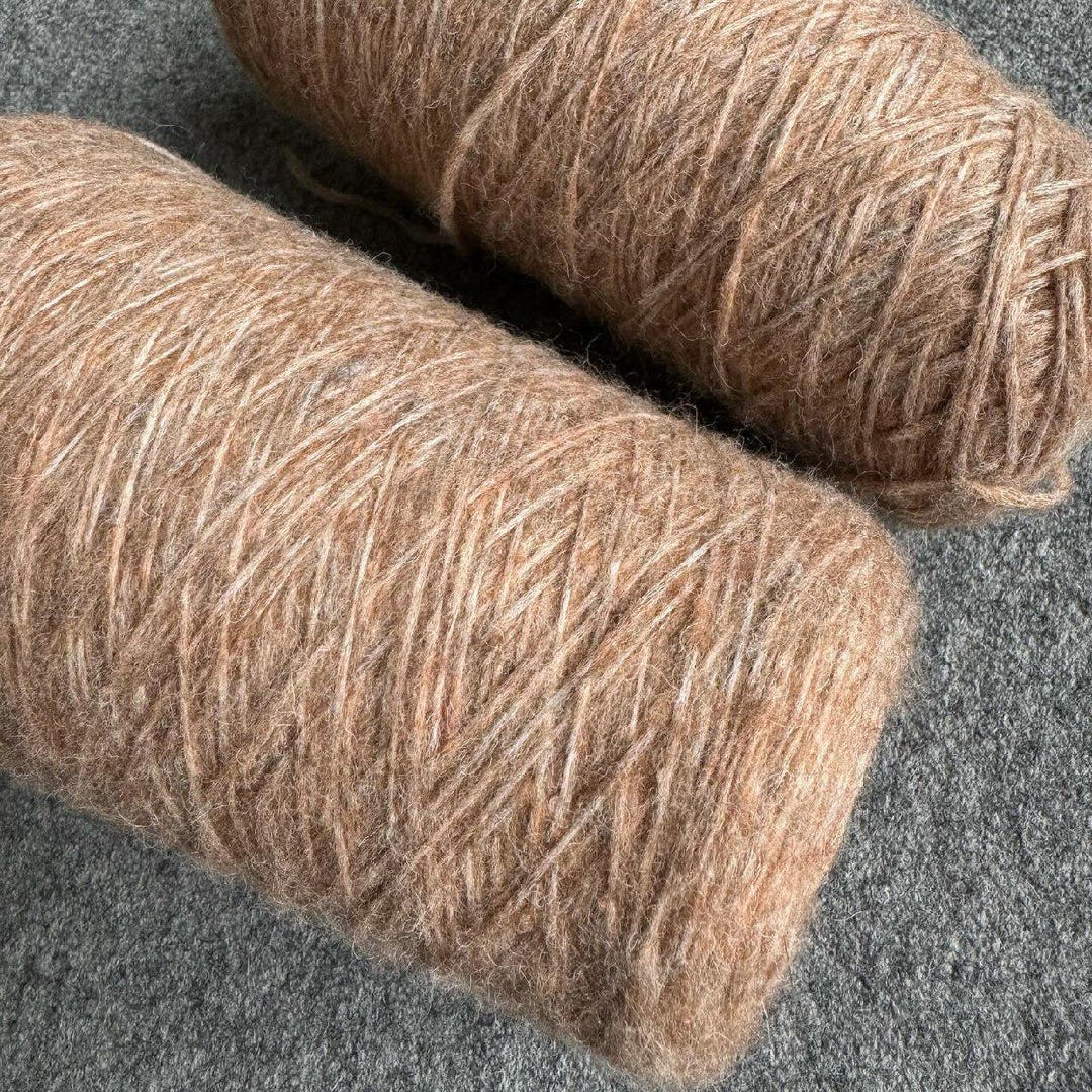 Yak Merino Yarn on Cone, Yak Wool, Natural Mongolian Yak Yarn, Undyed ...