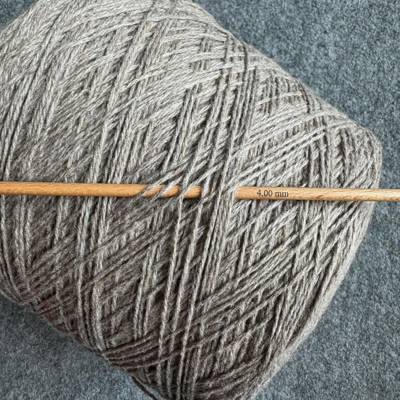 Yak Merino Fiber Yarn on Cone, Yak Wool, Natural Mongolian Yak Yarn ...
